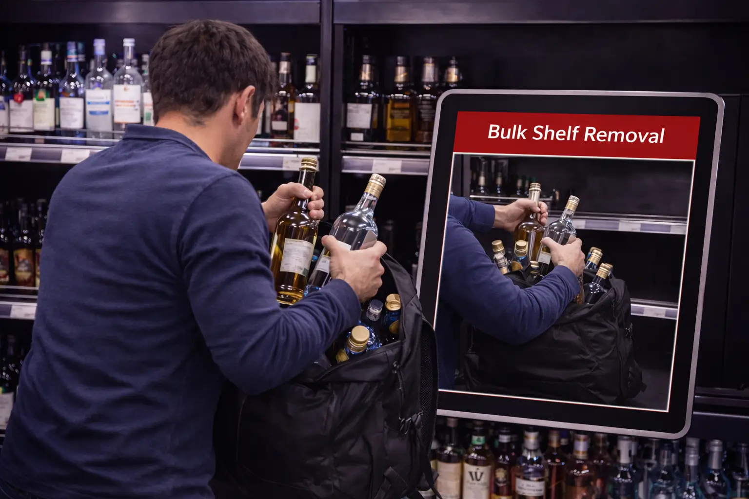 Bulk Shelf Removal Detection For Automated Stores | BulkGrab